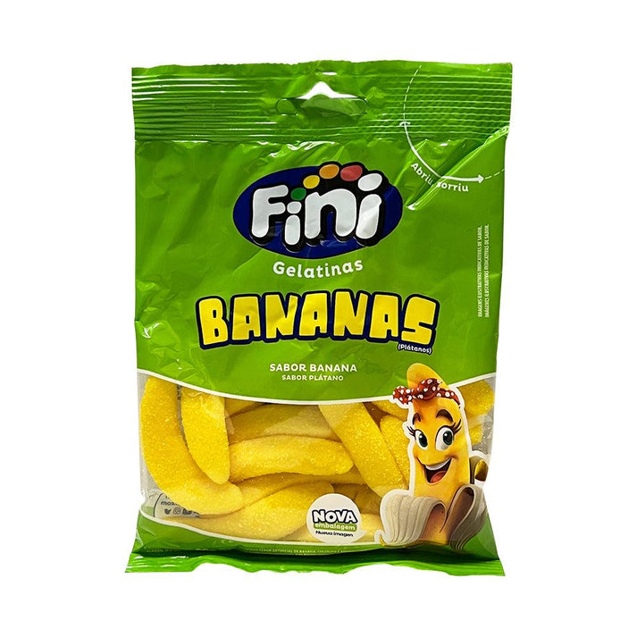 Fini Bala de Gelatina Bananas 90g – Pontal Brazil